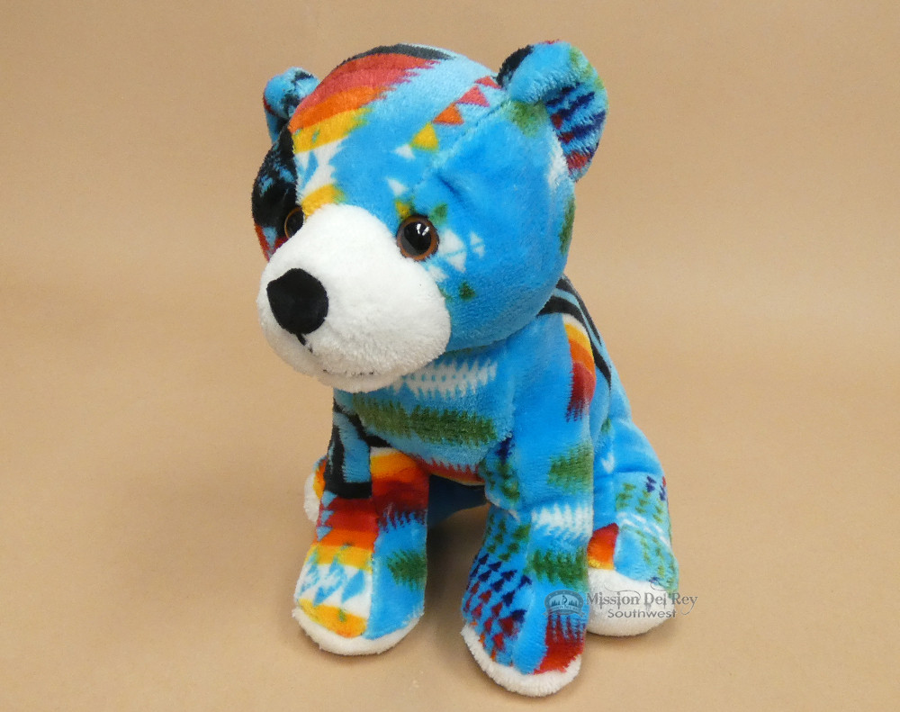 Southwest Plush Stuffed Animal - Turquoise Bear - Mission Del Rey ...