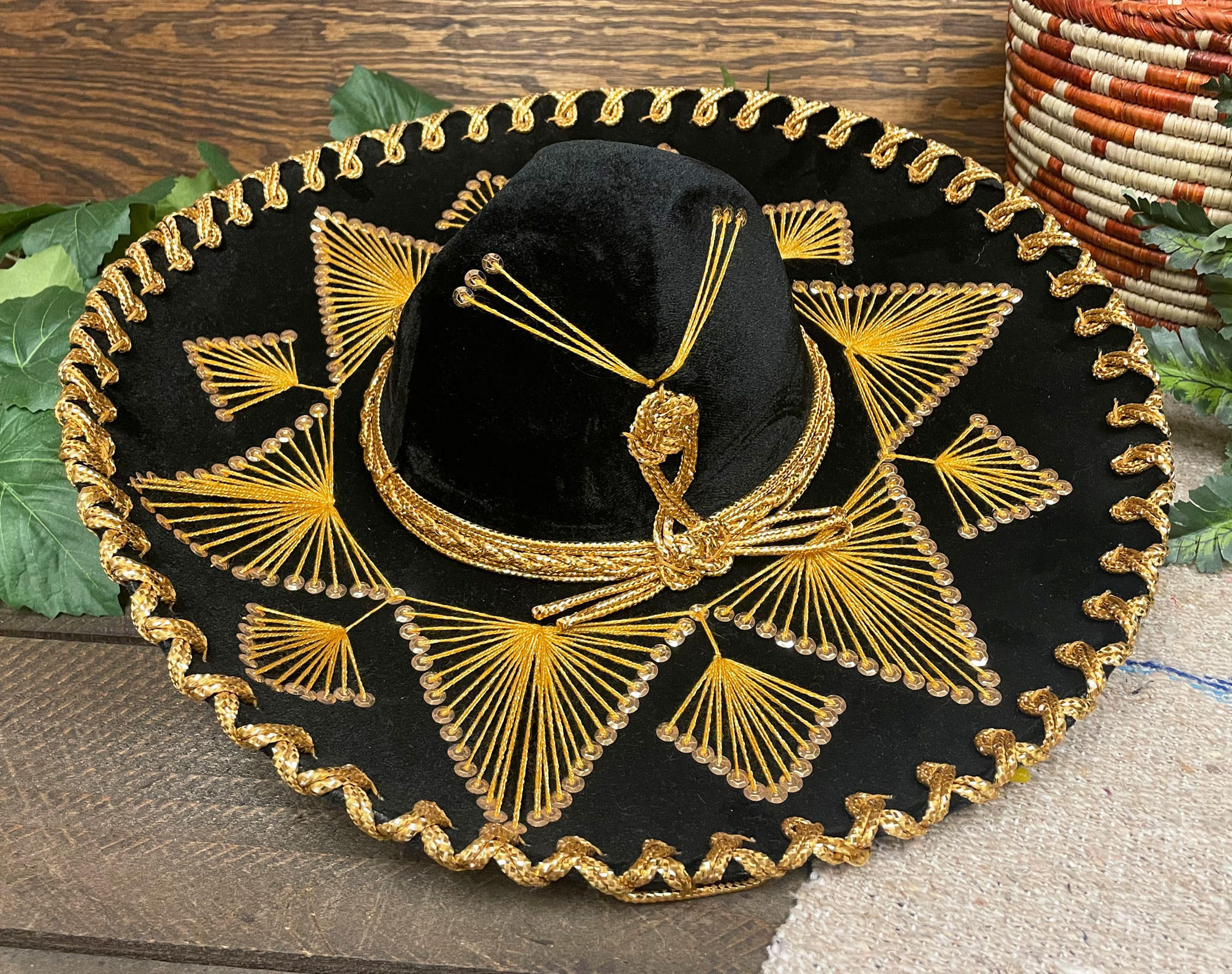 Traditional Mexican Sombrero -Youth (2bc393) - Mission Del Rey ...