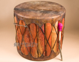 Ideas for Using Native American Drums as Rustic Furnishings - Mission ...