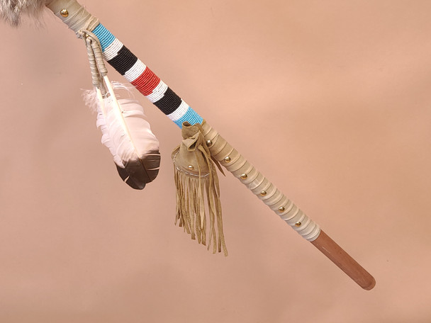 Large Native American Medicine Man Staff 72" (ms145) - Mission Del Rey ...
