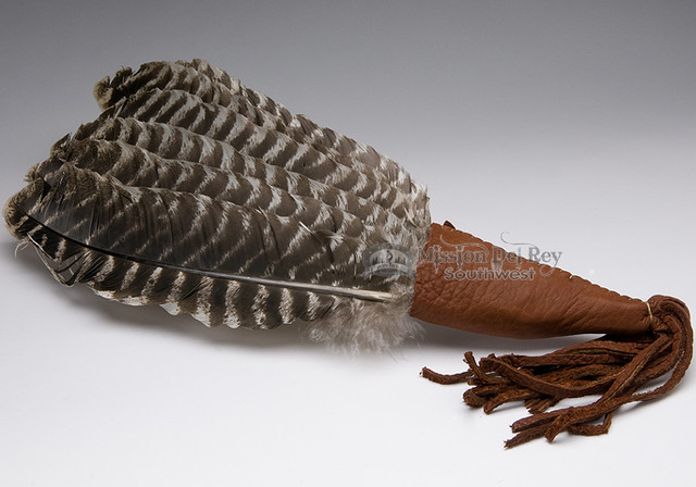 Lakota Indian Bird Wing Fan 19" - Mission Del Rey Southwest LLC