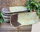 Rustic Rawhide Laced Wood Bowl 18"-20" (101bc16) - Mission Del Rey ...