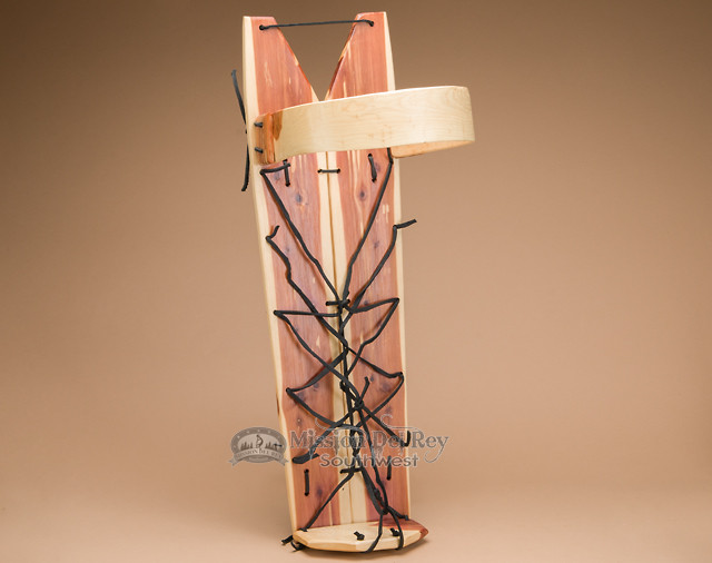 Native American Cedar Cradle Board 32" -Navajo (cb11) - Mission Del Rey ...