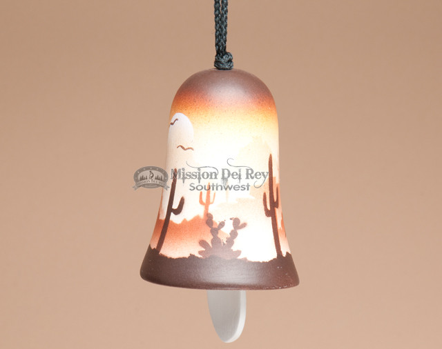 Native Southwest Navajo Pottery Wind Bell 4.5" (bell95) - Mission Del ...
