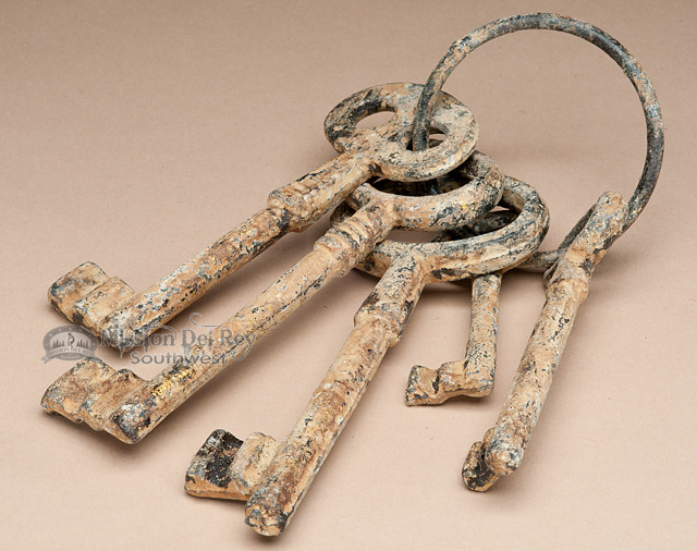 Rustic Western Metal Sign -911 (p100) - Mission Del Rey Southwest