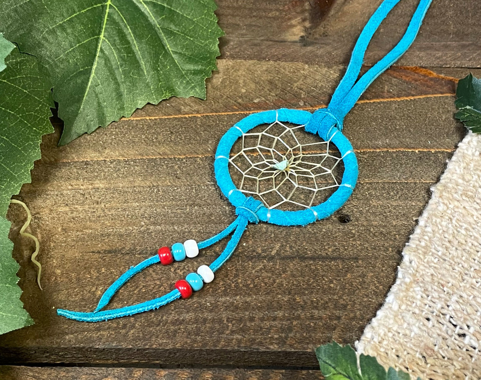 Navajo Indian Dream Catcher Necklace 2" (23dcn) - Mission Del Rey ...