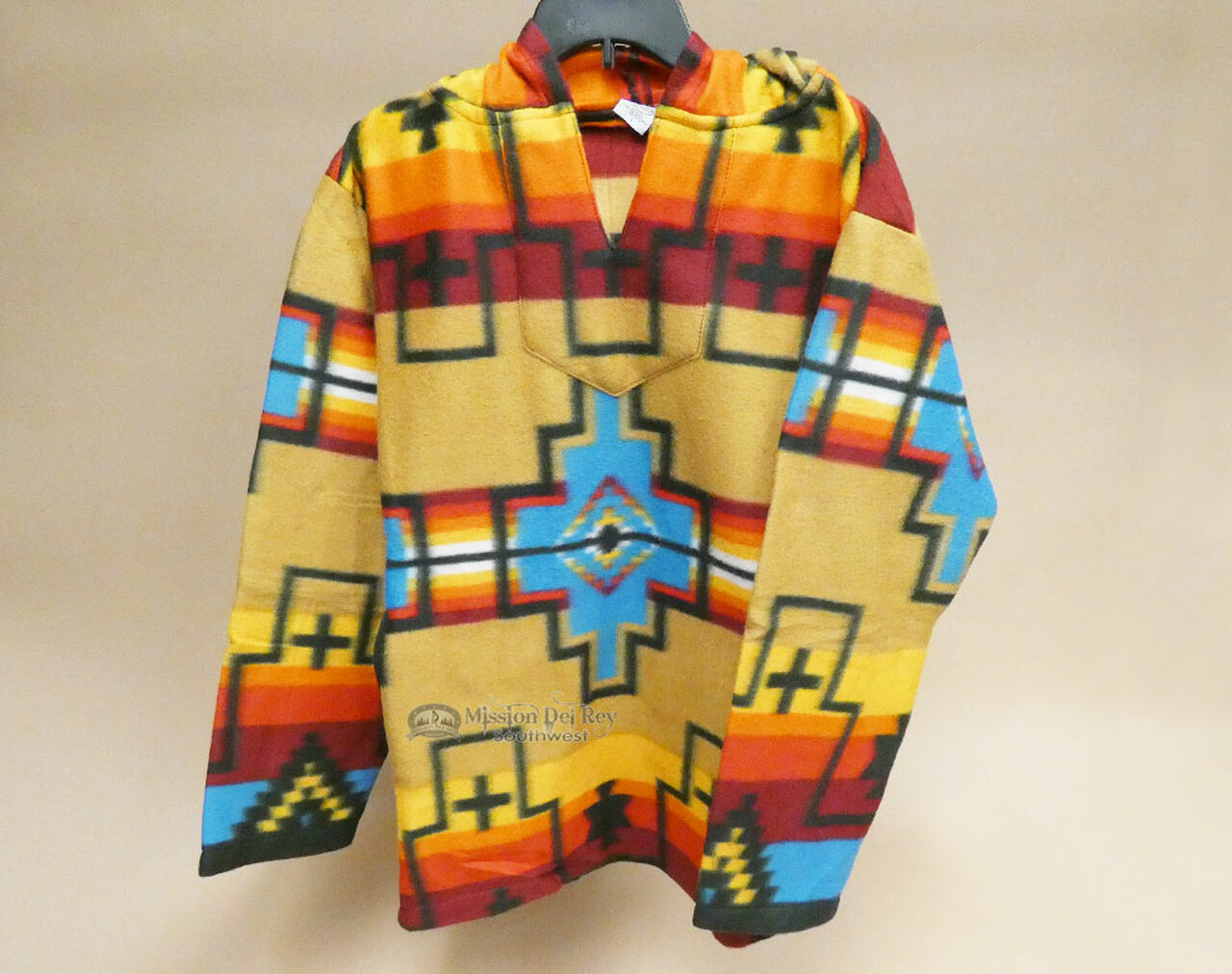 Southwestern baja shirt hoodies