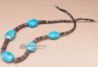 Native American Jewelry Necklace 22" (j146) - Mission Del Rey Southwest LLC