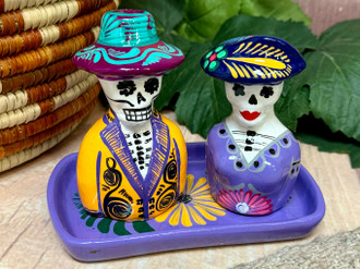 Day of The Dead Salt & Pepper Shakers Set (95bc82)