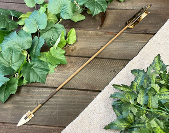 Rustic Navajo Indian Bone Arrow 30" (9bc34) - Mission Del Rey Southwest LLC