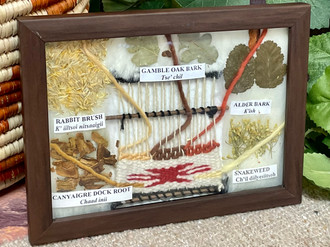 Navajo Indian Natural Dye Chart 8"x6" (34bc211) - Mission Del Rey ...