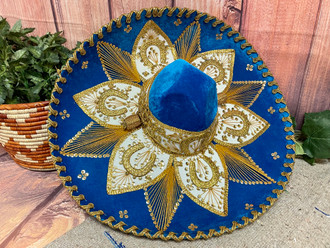 Traditional Mexican Adult Sombrero (2bc562) - Mission Del Rey Southwest LLC