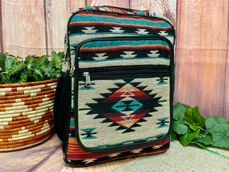 Southwestern Native Style Woven Back Pack - Pueblo Sunset (1bc110 ...