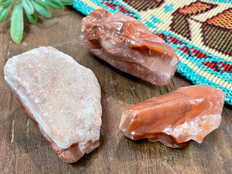 Raw Red Calcite Crystal (184bc2)