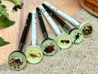 Souvenir Glow-in-the-Dark Pens -Real Insects (186pen-2)