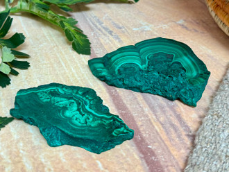 Natural Malachite Mineral Slabs (203bc53)