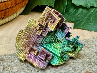 Vibrant Bismuth Crystal Formation 2" (213bc2)
