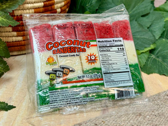 10 Pack El Azteca Bandera Coconut Bars (181bc18)