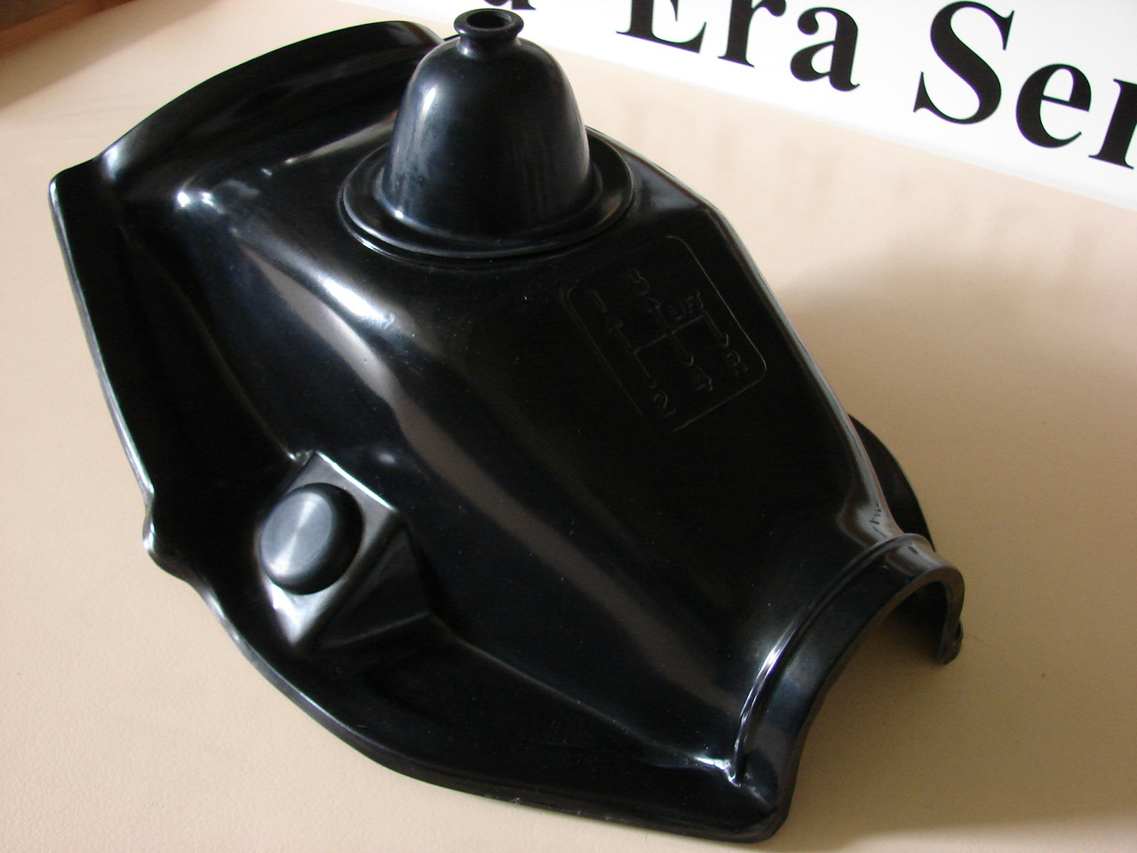 Austin 8hp - Fibreglass Gearbox cover with rubber boot and plug - Old ...