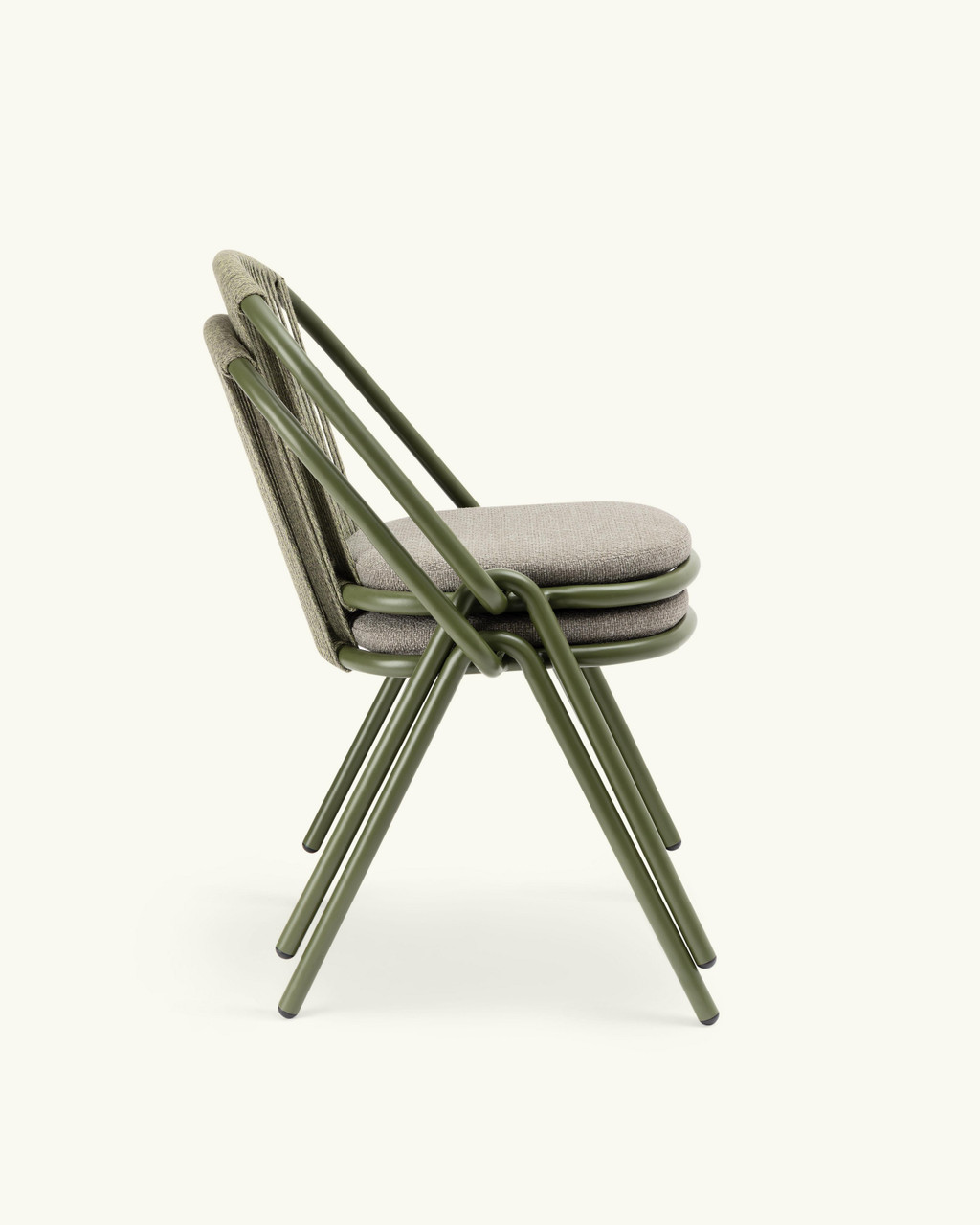 Fune green chair - Teporia