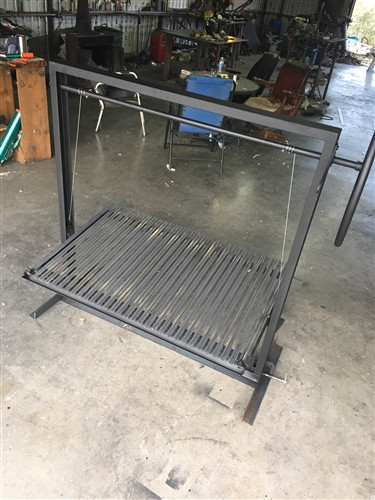 Extreme Duty Architectural Outdoor Grill Pit, 48" X 32"