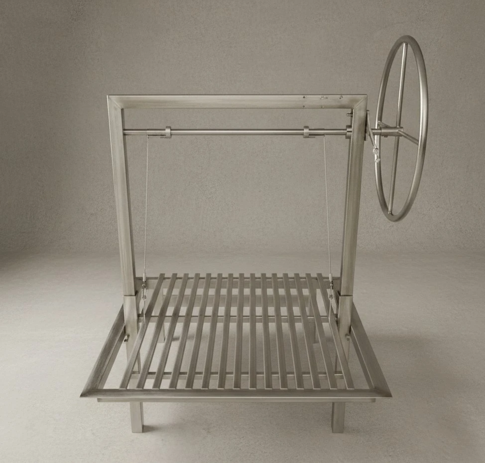 Argentine Architectural 4-Sided Flange Grill Kit | NorCal Ovenworks