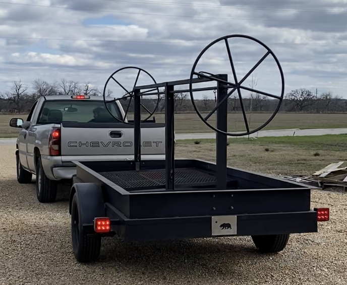 Extreme Duty Custom Grill Trailer