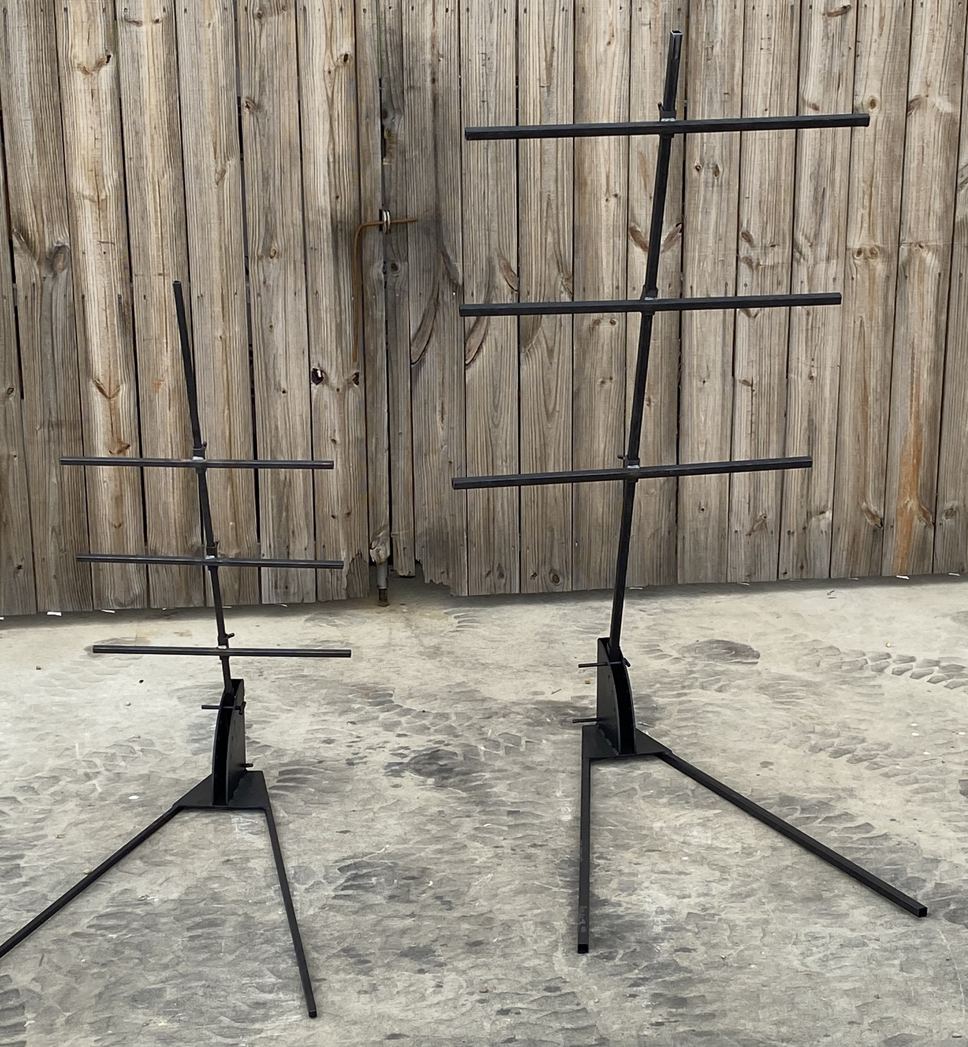 086 Porteno Asado Cross Rotisserie Kit: Authentic Argentinean BBQ