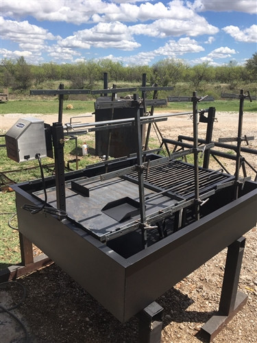 The NorCal Ovenworks Porteno Asado Cross Rotisserie Kit brings the ...