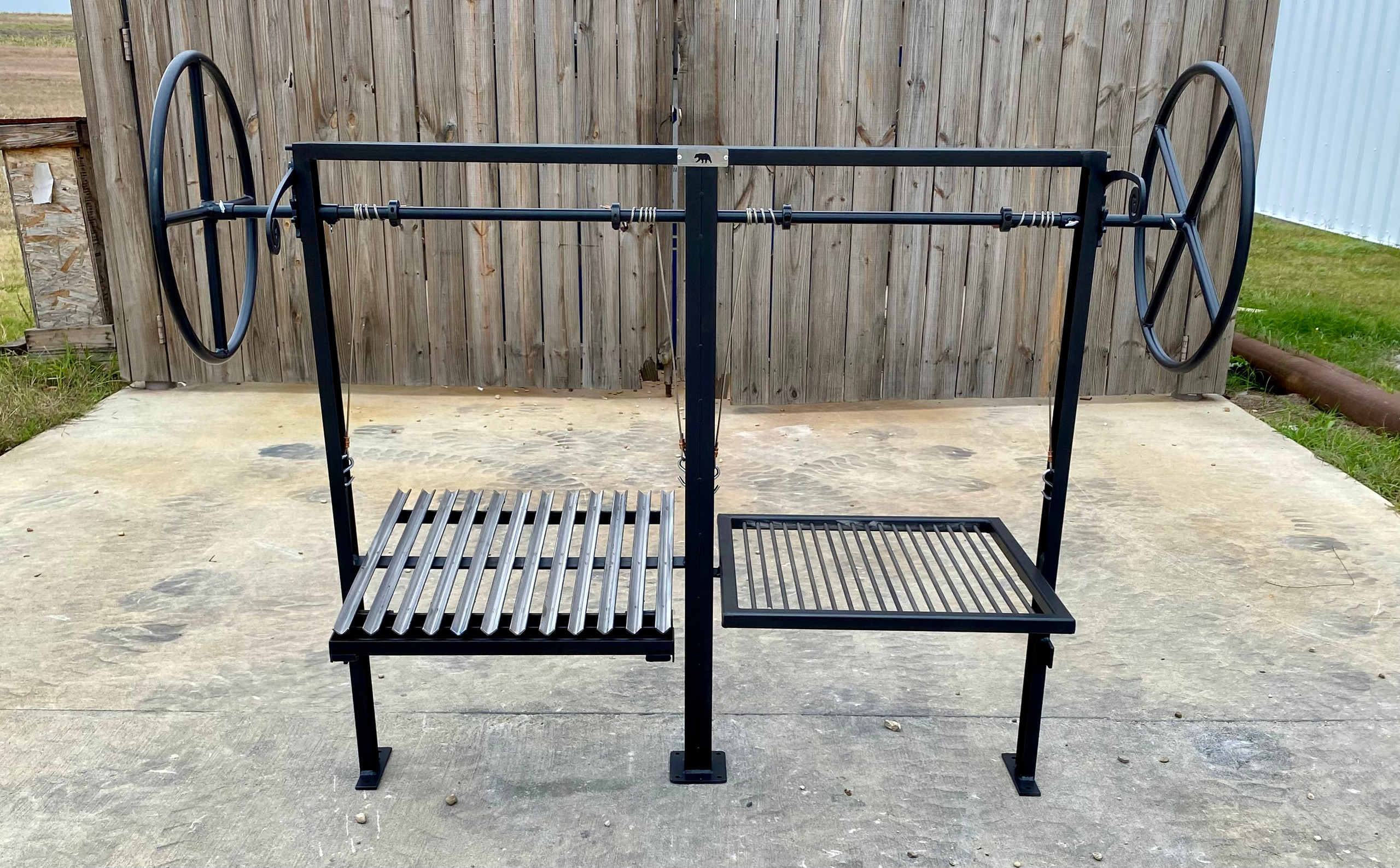Outdoor Kitchen Drop-In BBQ Grill Frame