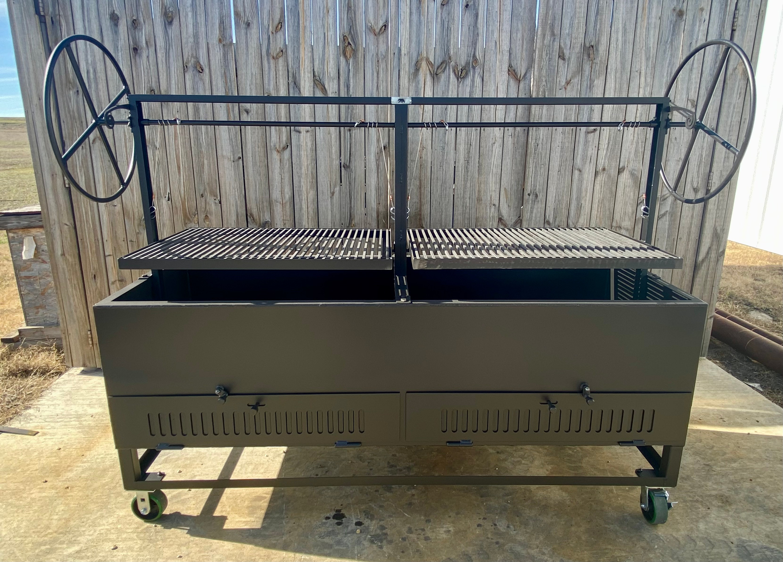 Commercial BBQ Grills - Commercial Santa Maria Grill - NorCal Ovenworks ...