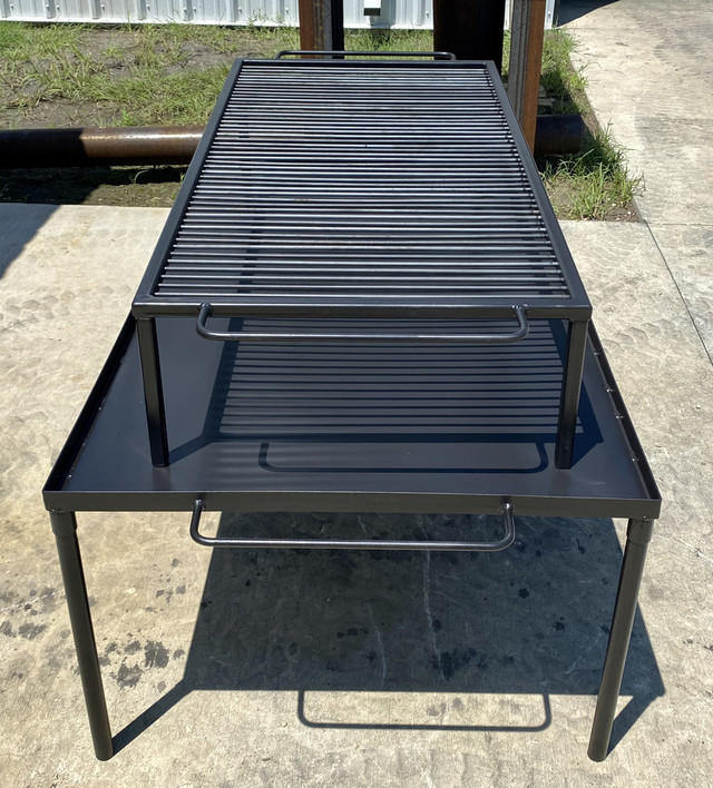 086 Porteno Asado Cross Rotisserie Kit: Authentic Argentinean BBQ
