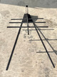 Asado Cross with Adjustable Base