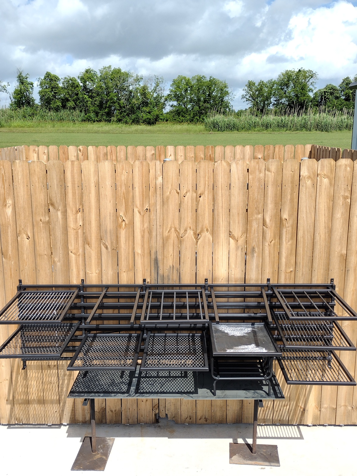 A CUSTOM GRILL RACK FOR LEON, SHELTER ISLAND, LONG ISLAND, NY - NorCal ...