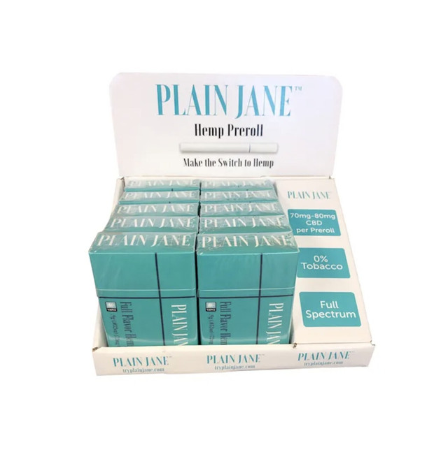 Plain Jane Filtered Full Flavor Hemp Pre-Rolls Plain Jane Filtered Full Flavor Hemp Pre-Rolls