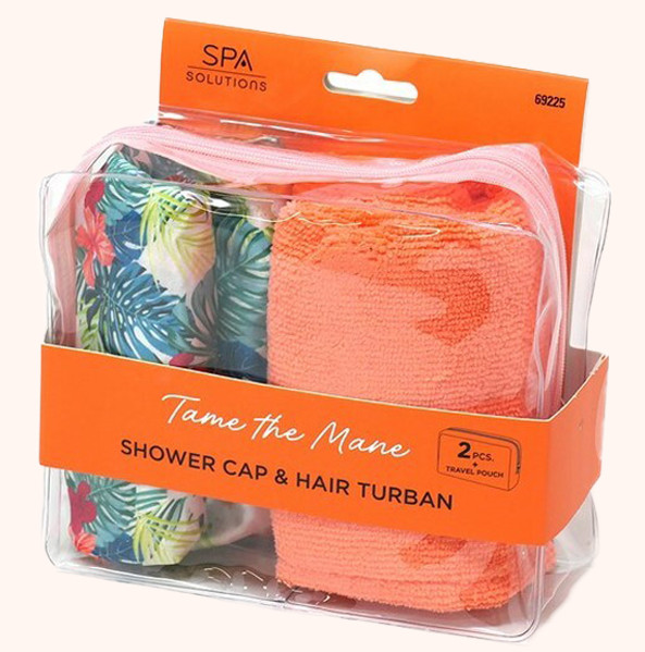 Tame The Mane Shower Cap & Hair Turban