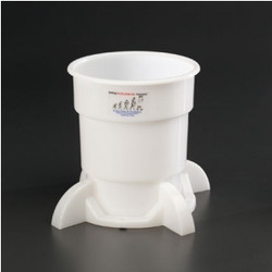 Secondary Containment for ECO Funnel and Solvent Waste Containers