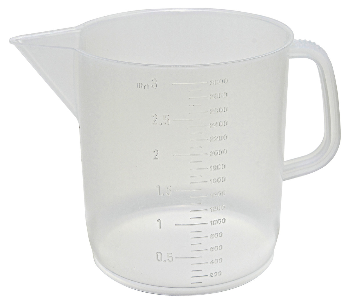 Dynalon 326495-3000 Beaker, Autoclavable with Handle 3000mL, case/12