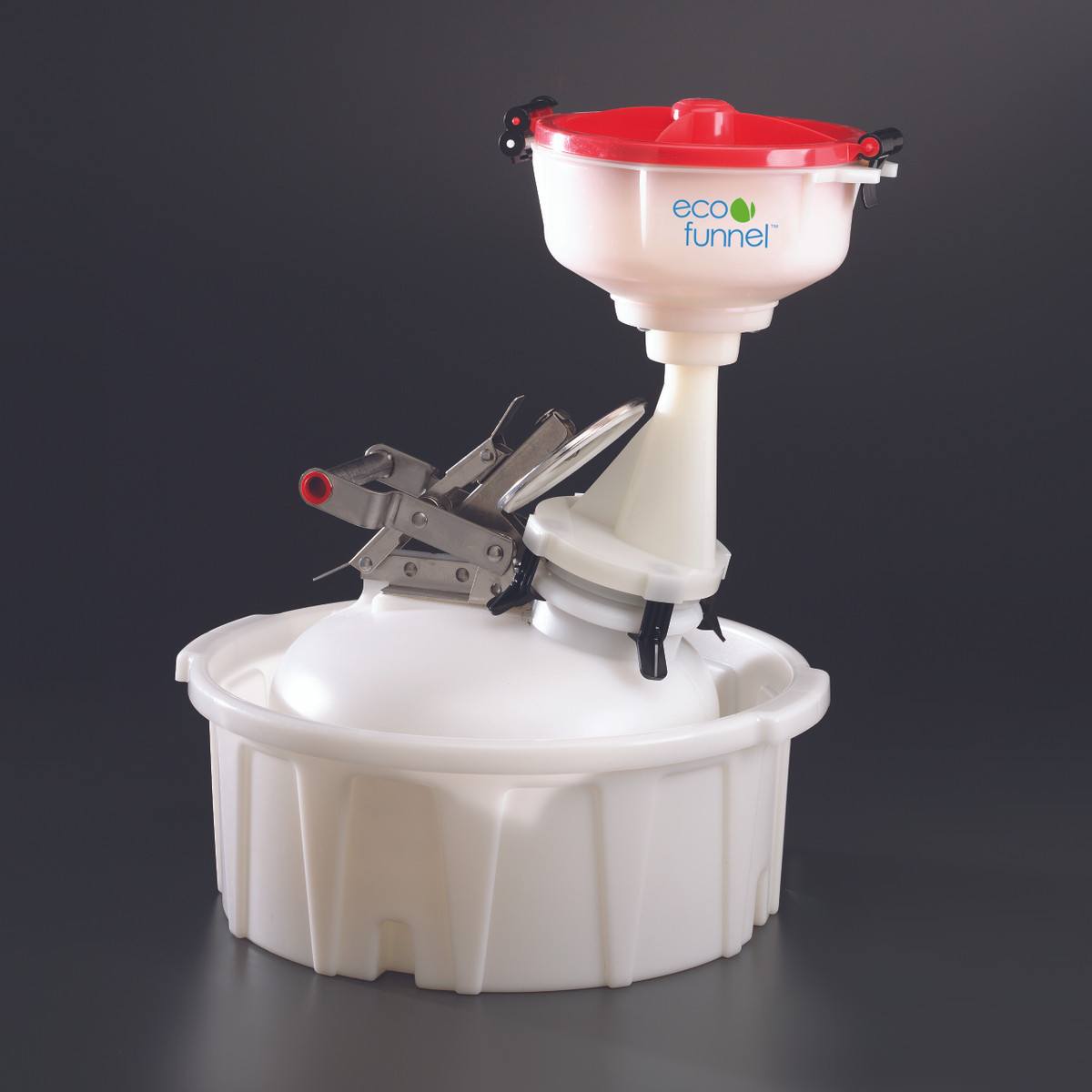 8" ECO Funnel® for Justrite® polyethylene waste disposal cans