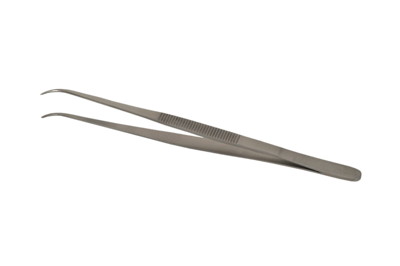 Cartilage Forceps, Sharp Fine Tip For Cutting Cartilage, Curved, 6"