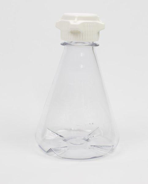 Erlenmeyer Flask, Baffled, PC, 1 Liter with 53B Cap Non-Sterile ...