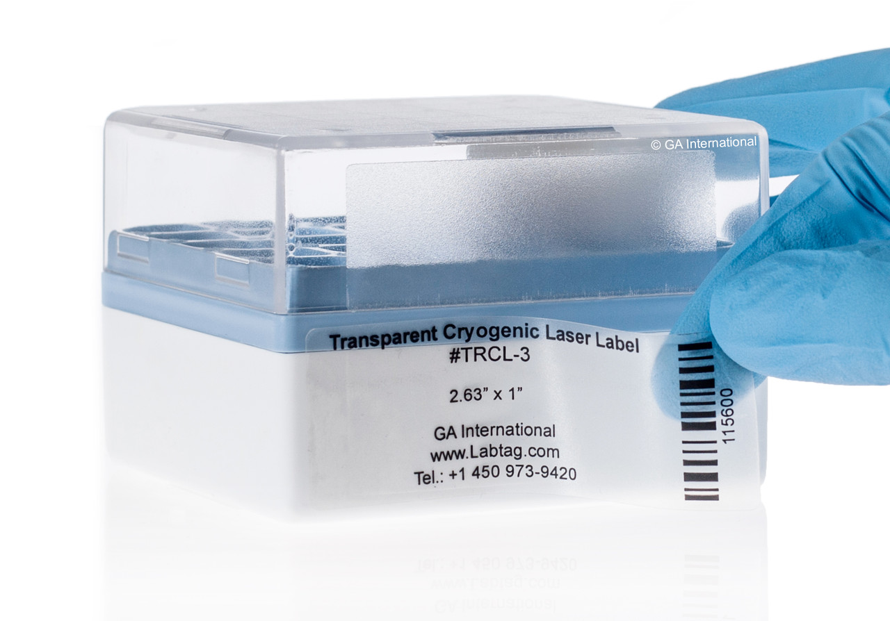 Transparent Removable Cryo-LazrTAG Cryogenic Labels for Laser Printers ...