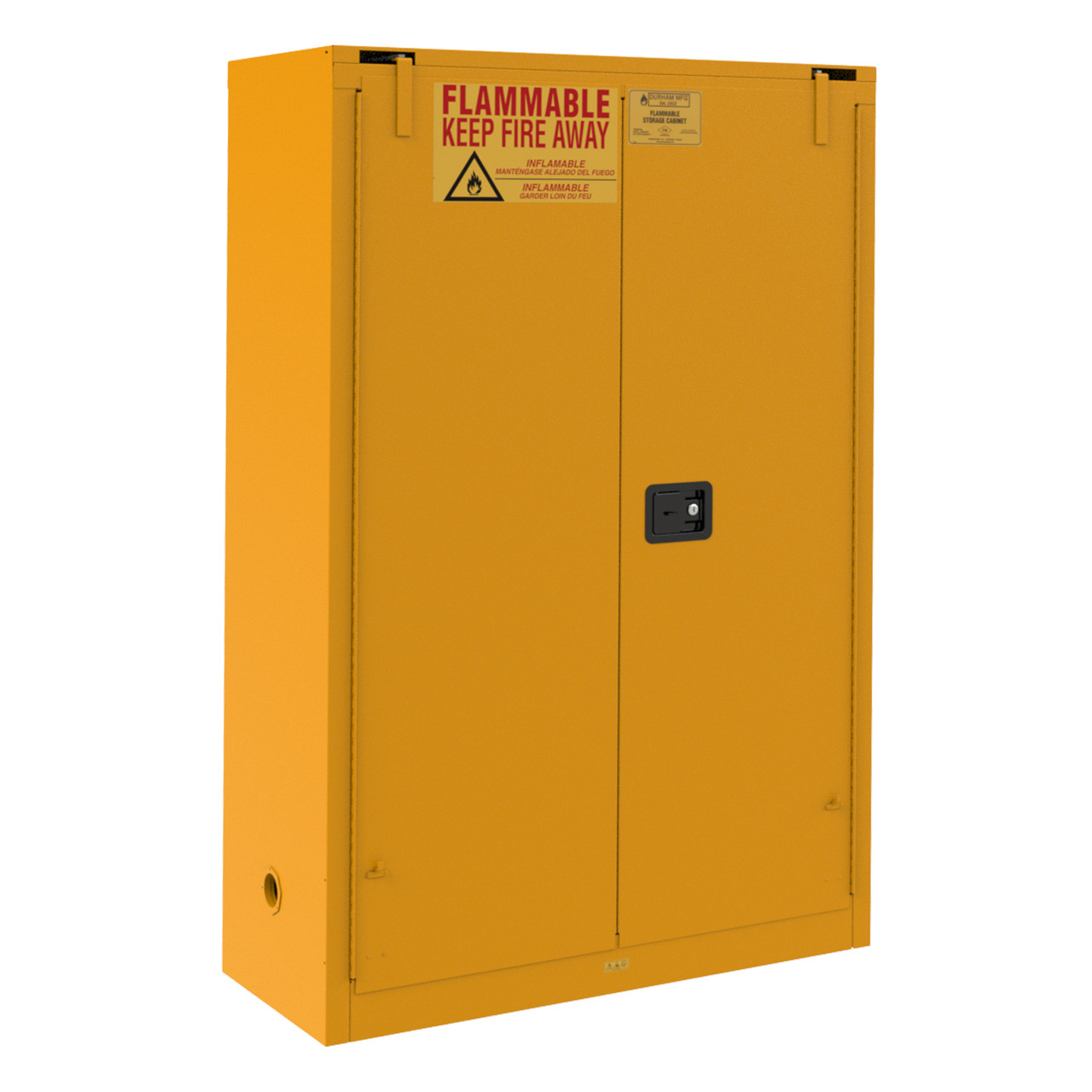 FM Approved, Flammable Storage Cabinet, 60 Gallon Paint, Ink Storage, 2 ...