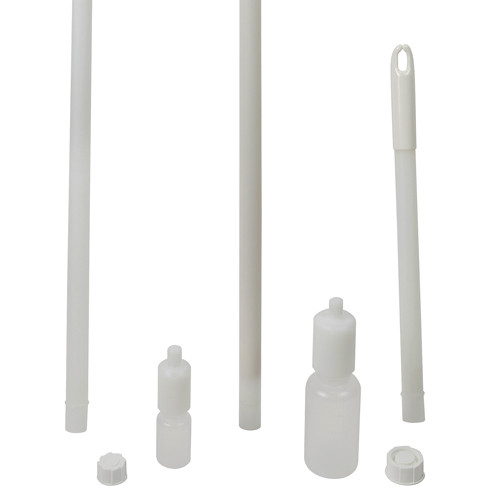 Sampling Kit, HDPE, (Set of 2) 100 &, 500mL Sampler with Bottle