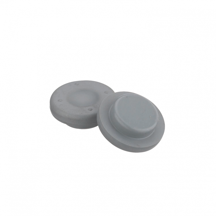 Wheaton® Rubber Stopper, Straight Plug, 20 mm, Gray Chlorobutyl ...
