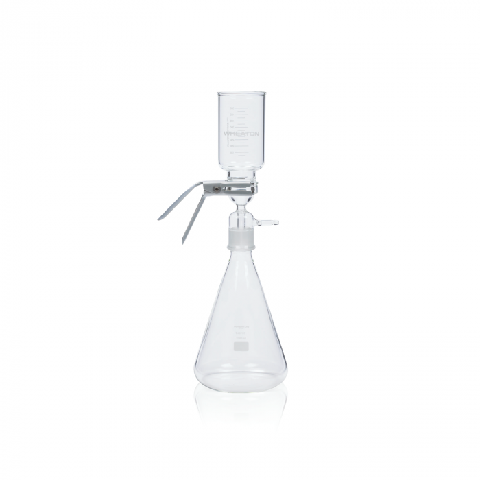 Wheaton® 47mm Filtration Assembly With Stainless Steel Support and 40/ ...