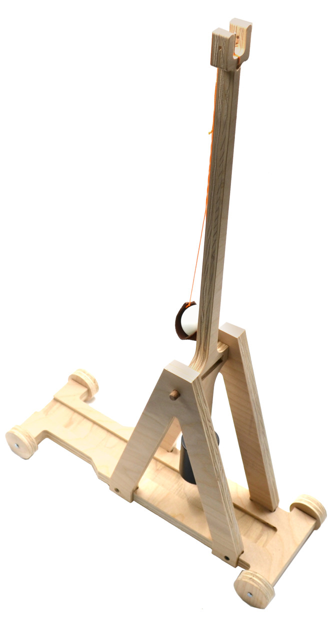 DIY Trebuchet Kit, 21" Beam Arm Launches up to 30 Feet, STEM Learning ...