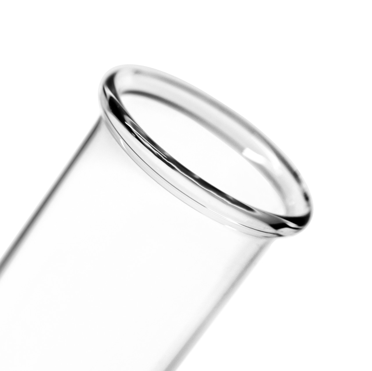 Test Tubes, 50mL, Borosilicate Glass, 1.2mm Thick, Beaded Rim, Extra ...