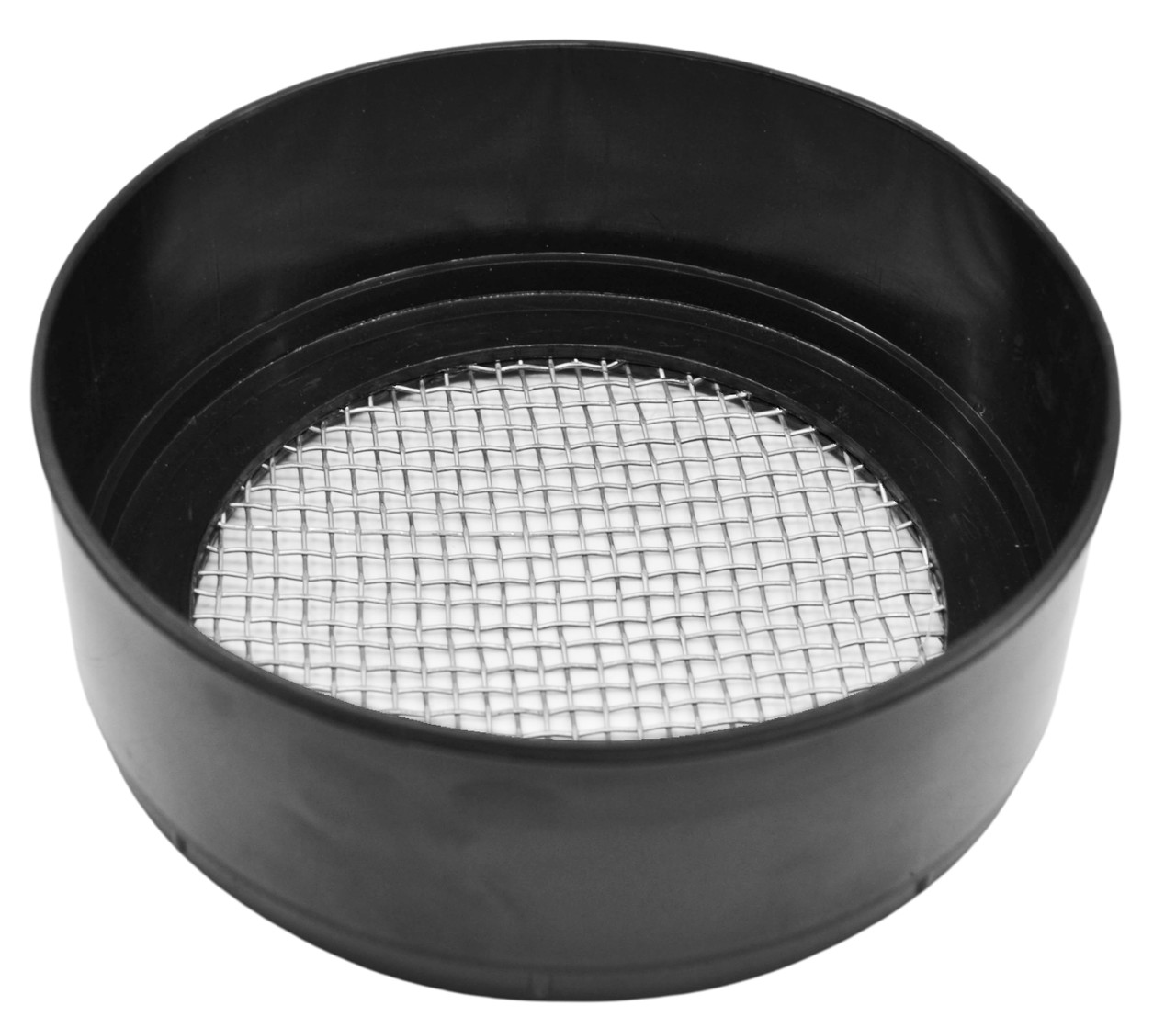 6 Piece Stackable Assorted Mesh Sieve Set, 7", Plastic, with #5, #10 ...