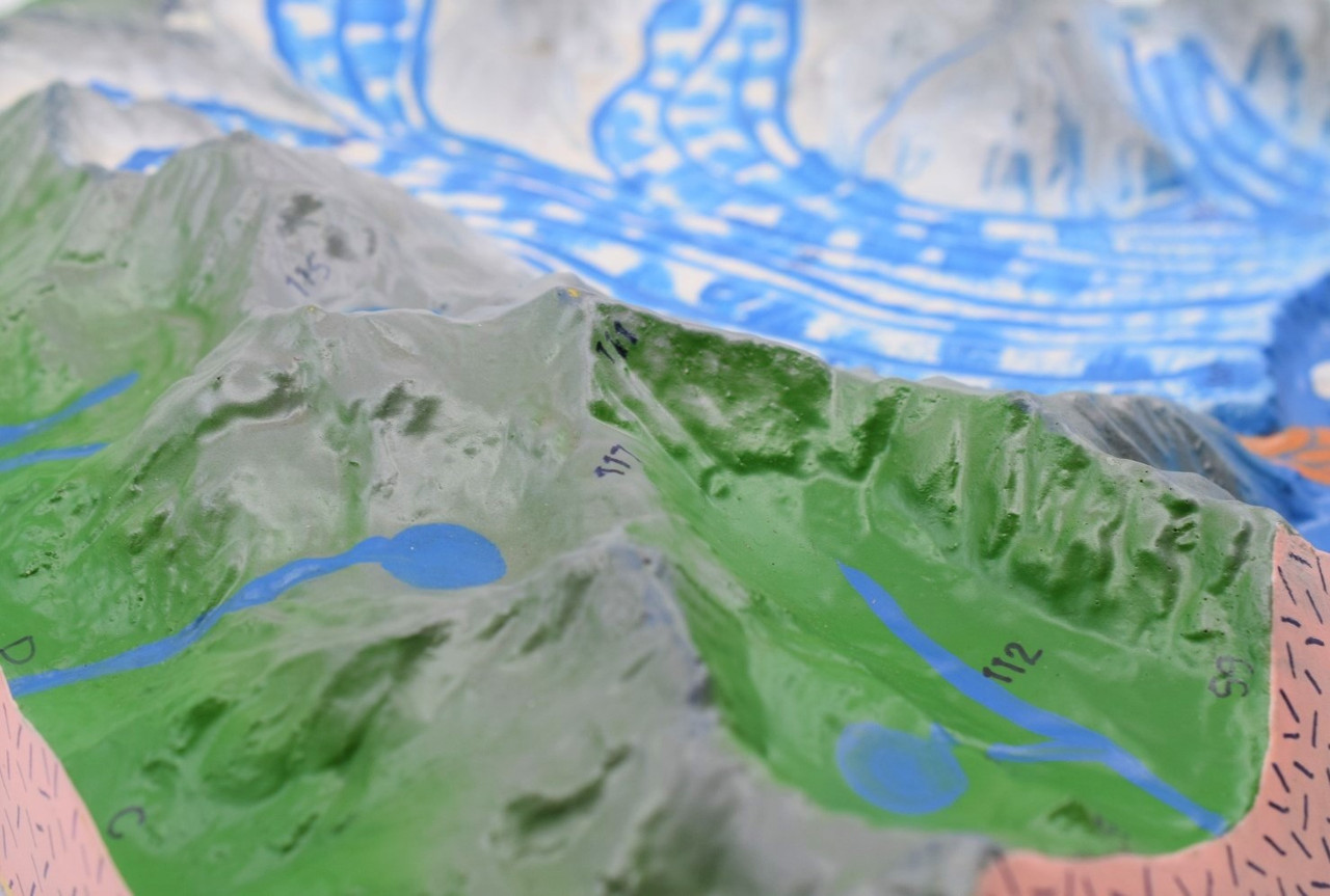 Geological Model, Landform Set, 37", Set of 8, Cross-Sectional 3D ...